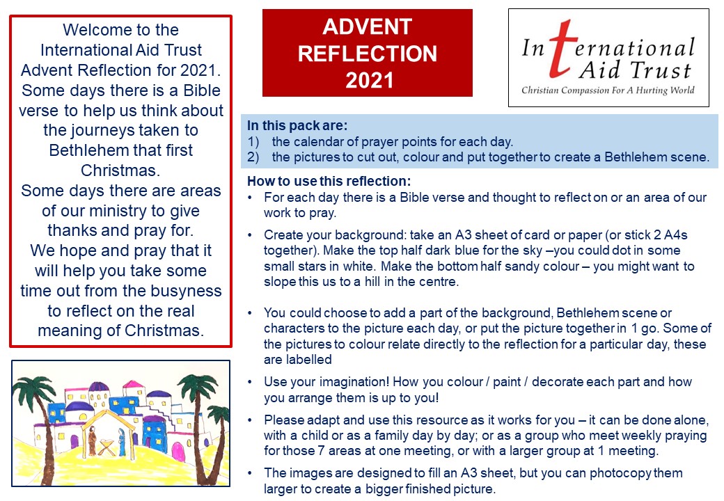 Advent Reflection 2021 - International Aid Trust